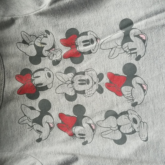 Disney | Dresses | Disney Gray Minnie Mouse Expressions Dropwaist Dress ...